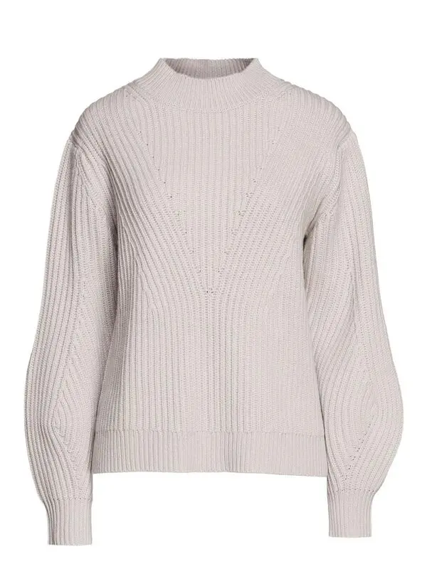 Chinti & Parker Ribbed Wool And Cashmere-blend Sweater - Stone