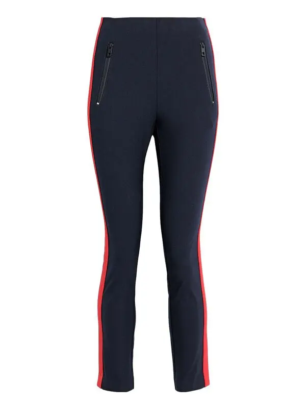 Rag & Bone Simone Striped Slim-leg Pants - Navy