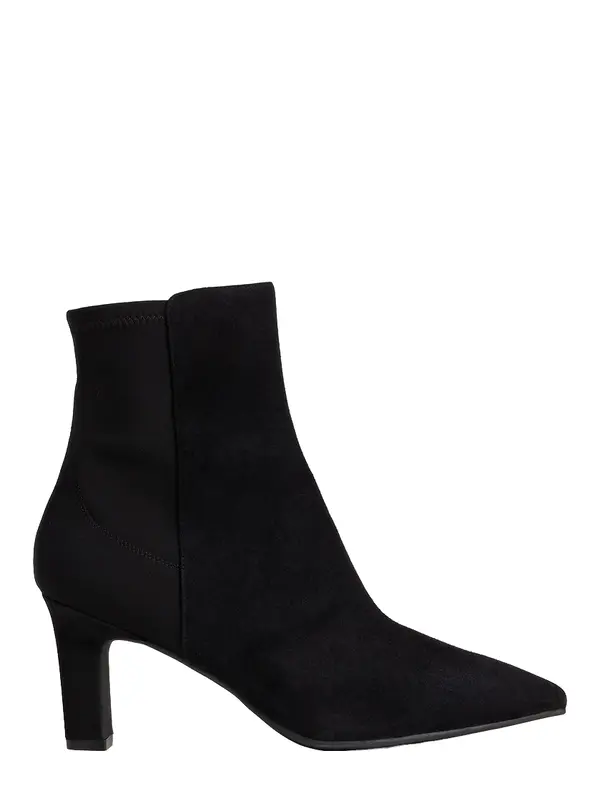 STUART WEITZMAN Sue Suede Ankle Boots - Black