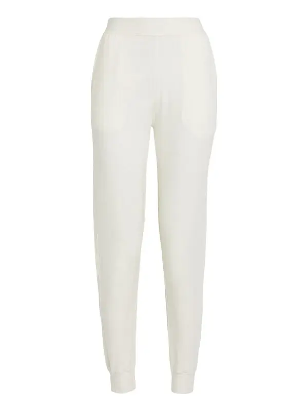 Rag & Bone City Cozy Modalblend French Terry Track Pants - Ecru