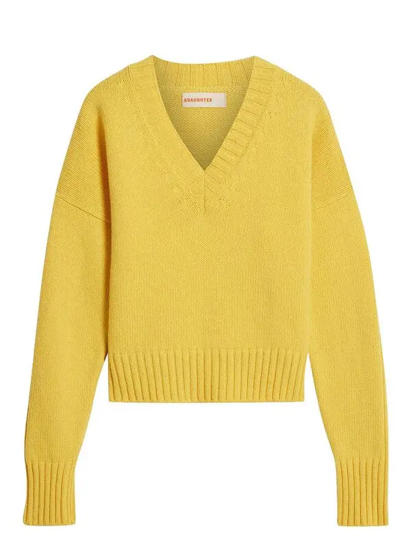 &daughter Wool Sweater - Yellow