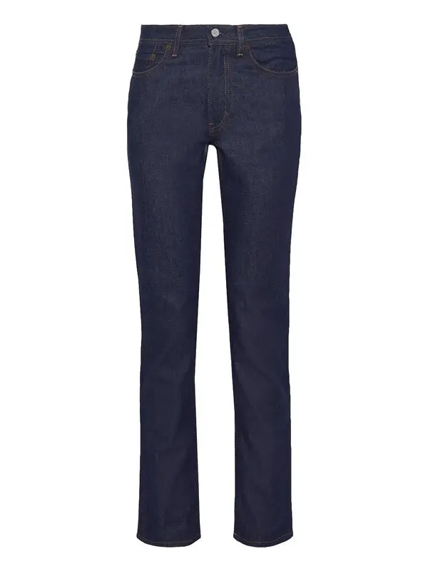 Acne Studios South High-rise Straight-leg Jeans - Dark Denim