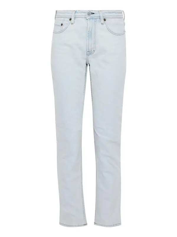 Acne Studios South High-rise Straight-leg Jeans - Light Denim