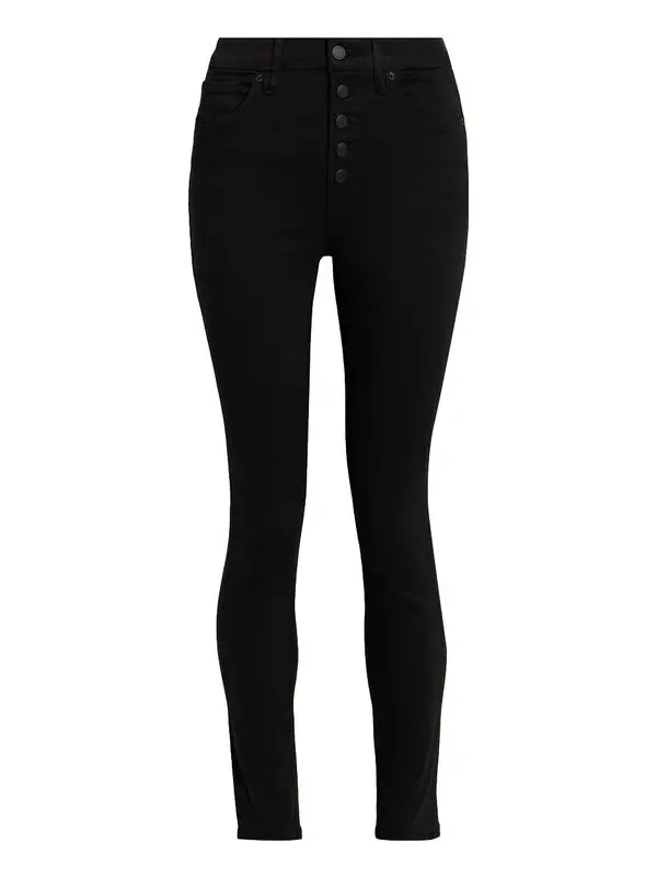 Good American High-rise Skinny Jeans - Black