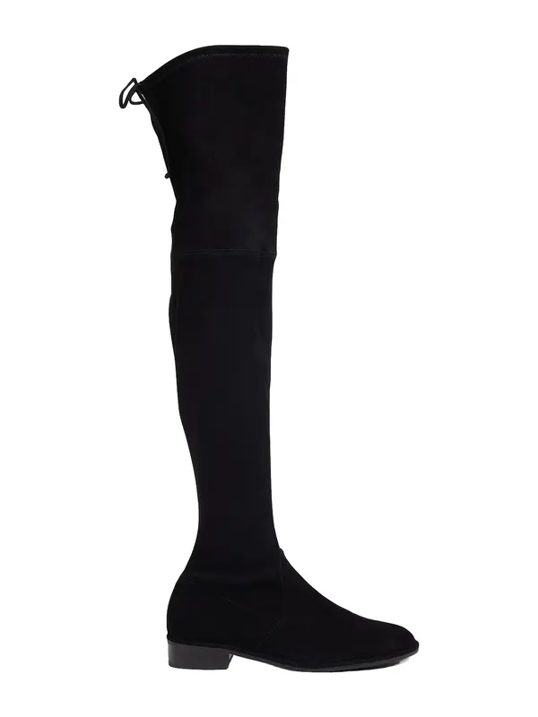STUART WEITZMAN Suede Over-the-knee Boots - Black