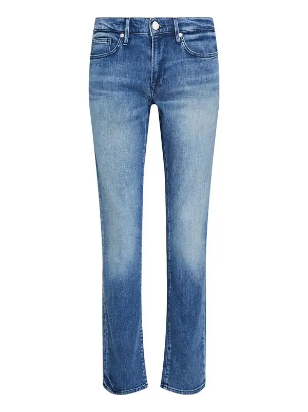 FRAME L'homme Slim-fit Jeans - Mid Denim
