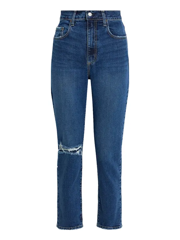 Nobody Denim Frankie Cropped Skinny Jeans - Mid Denim