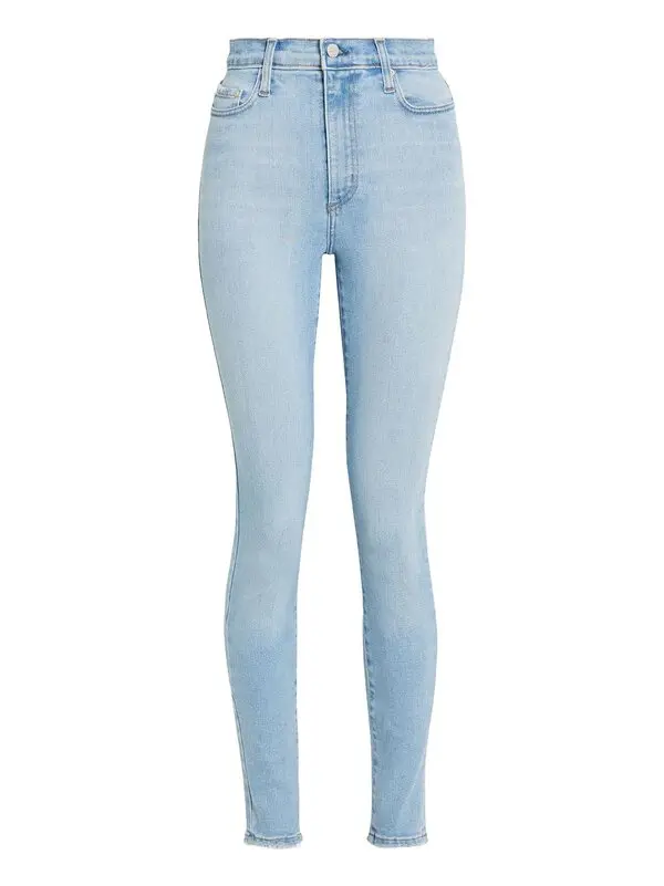 Nobody Denim Siren High-rise Skinny Jeans - Light Denim