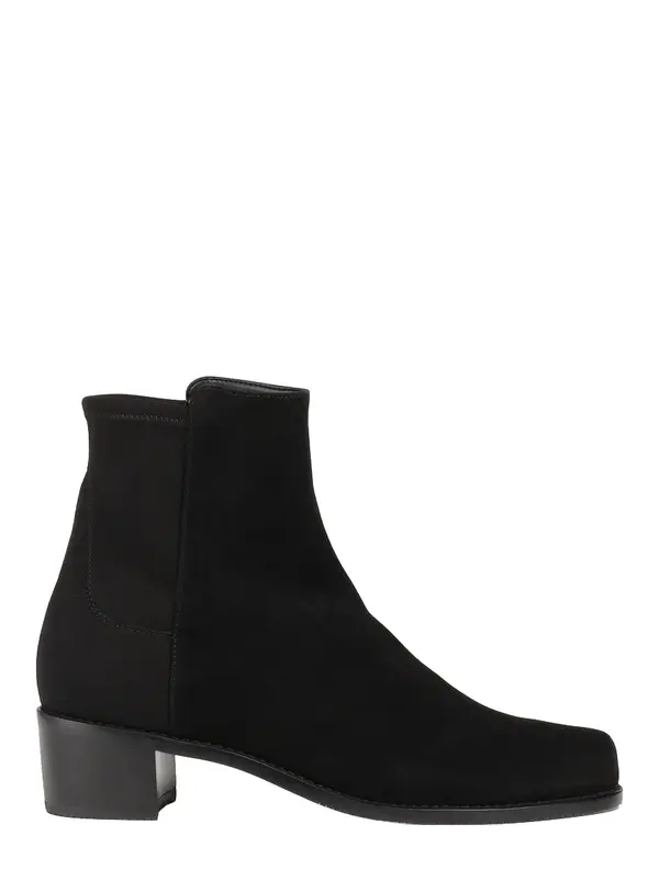 STUART WEITZMAN Easyon Reserve Microstretch Ankle Boots - Black