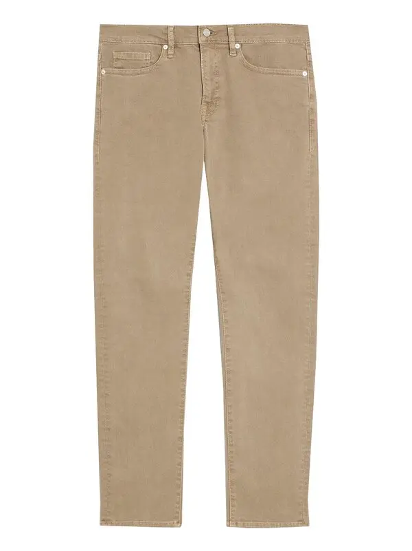 FRAME L'homme Slim-fit Jeans - Sand