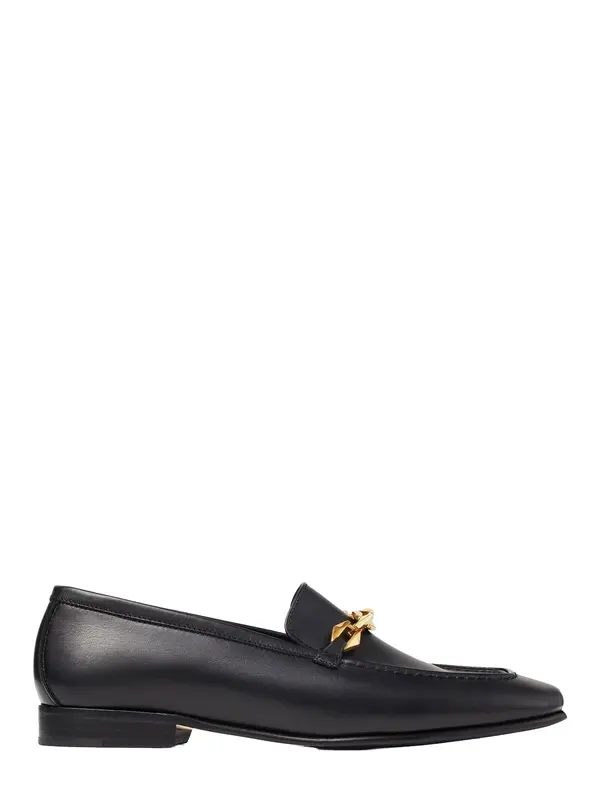 JIMMY CHOO Diamond Tilda 15mm Loafers - Black