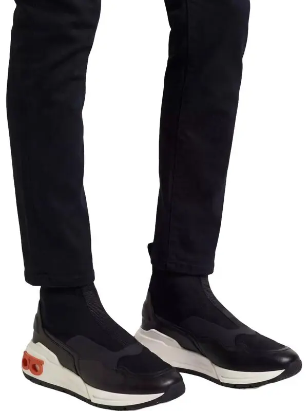 FERRAGAMO Cosma High-top Sneakers - Black