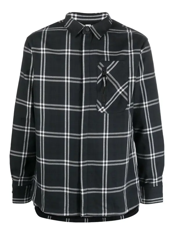 Rossignol Plaid Flannel Shirt - Black