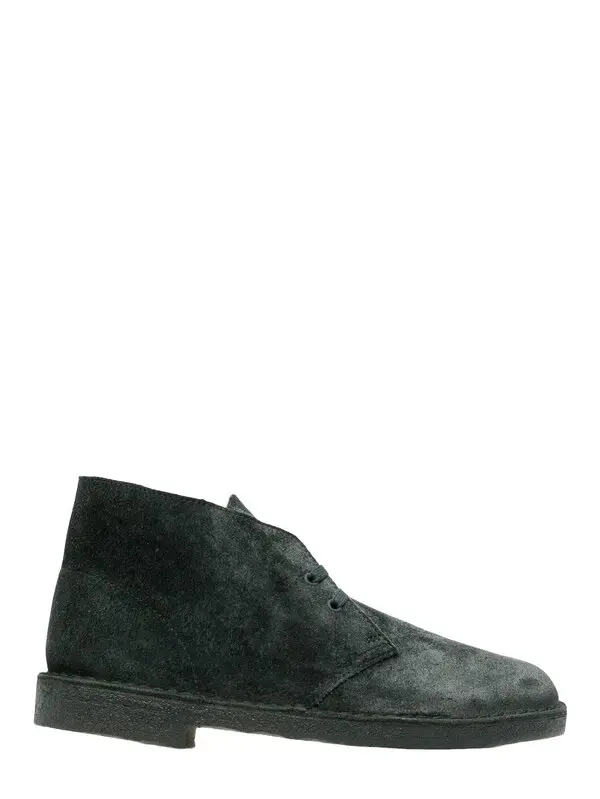 Clarks Lace-up Suede Boots - Green
