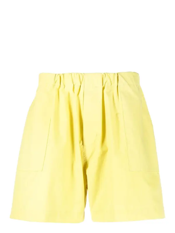 Mackintosh Captain Elasticated Waistband Shorts - Yellow