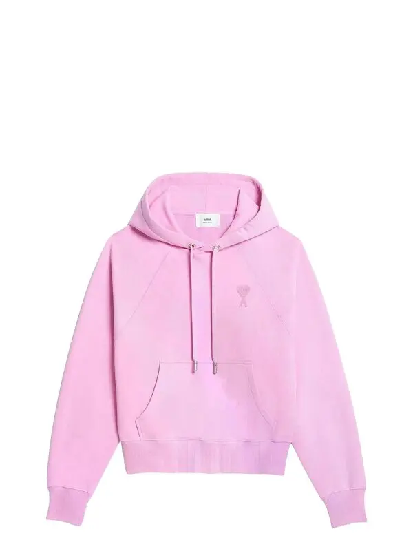 Ami De Coeur Monogram Hoodie - Pink