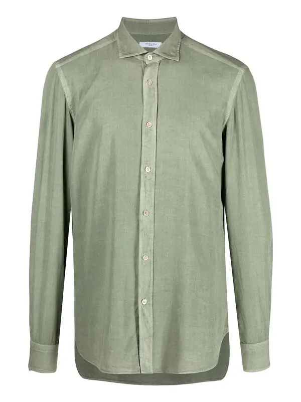 Boglioli Long-sleeved Shirt - Green