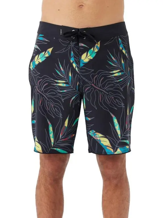 O'Neill Hyperfreak Mysto Scallop Board Shorts - Black 2