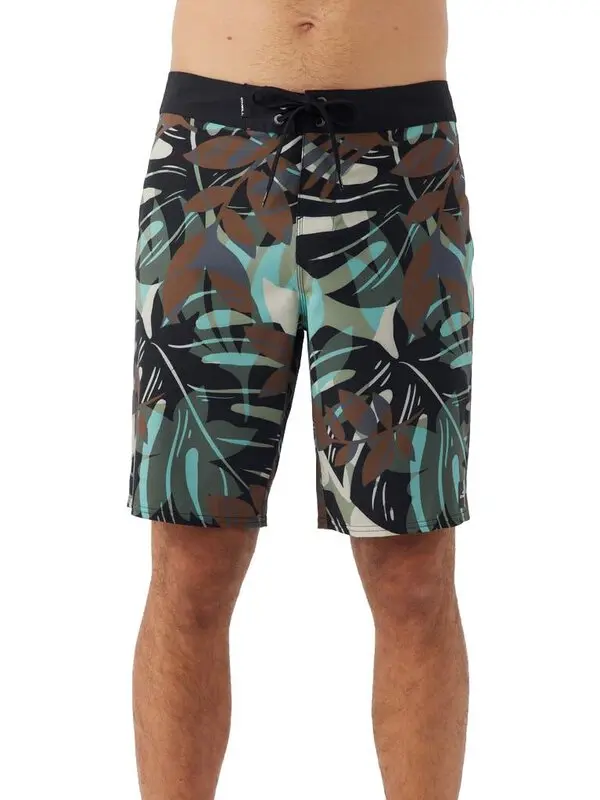 O'Neill Hyperfreak Mysto Board Shorts - Medium Brown