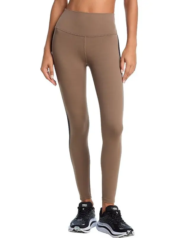 Splits59 Clare High Waist 7/8 Leggings - Lentil/black
