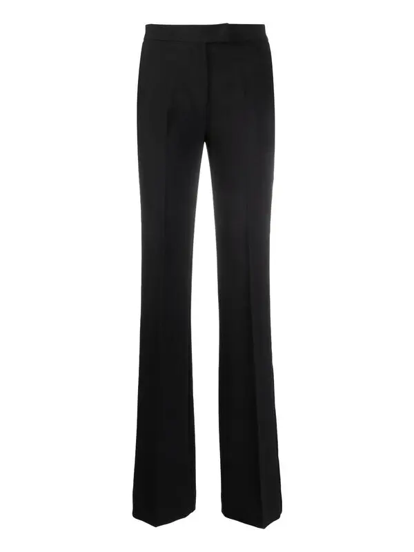 TWINSET High-waisted Flared Trousers - Black