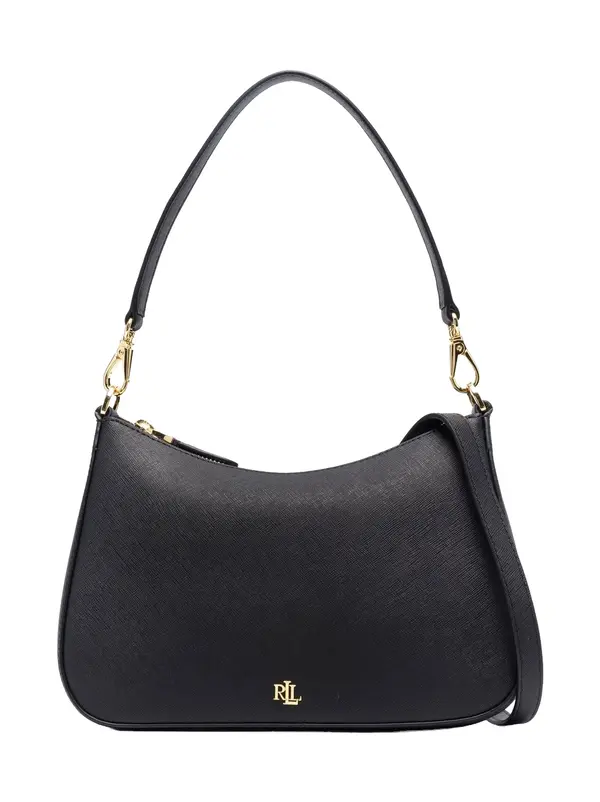 Ralph Lauren Medium Danni Shoulder Bag - Black