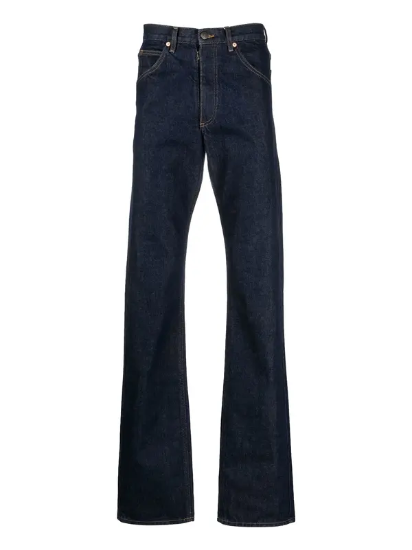 MAISON MARGIELA Mid-rise Straight-leg Jeans - Blue