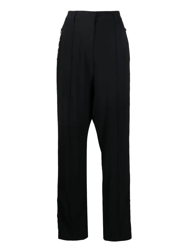 Giuseppe Di Morabito Lace-up Trousers - Black