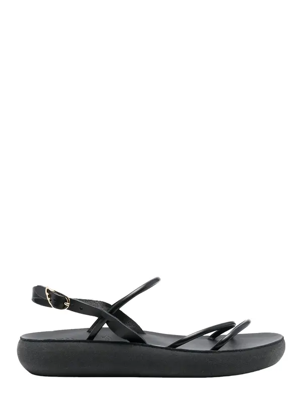 ANCIENT GREEK SANDALS Polis Slingback Sandals - Black