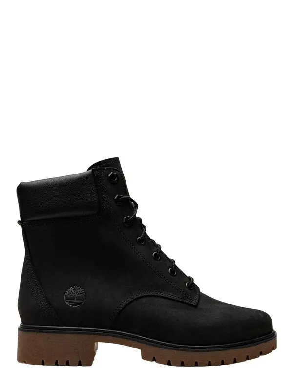 Timberland Jayne Leather Hiking Boots - Black