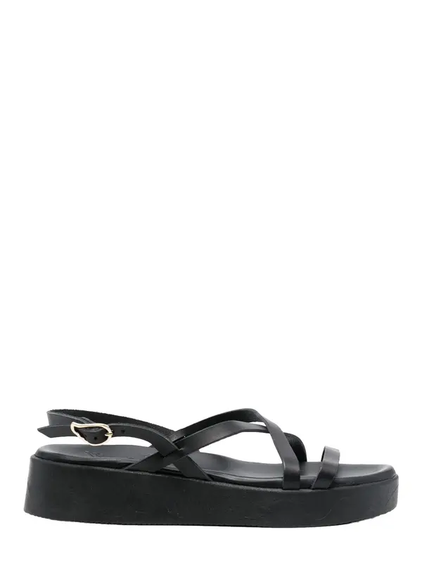 ANCIENT GREEK SANDALS Silia Slingback Sandals - Black