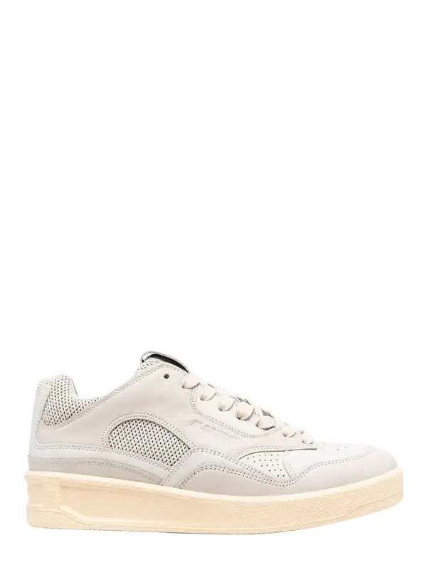 JIL SANDER Panelled Low-top Sneakers - Grey