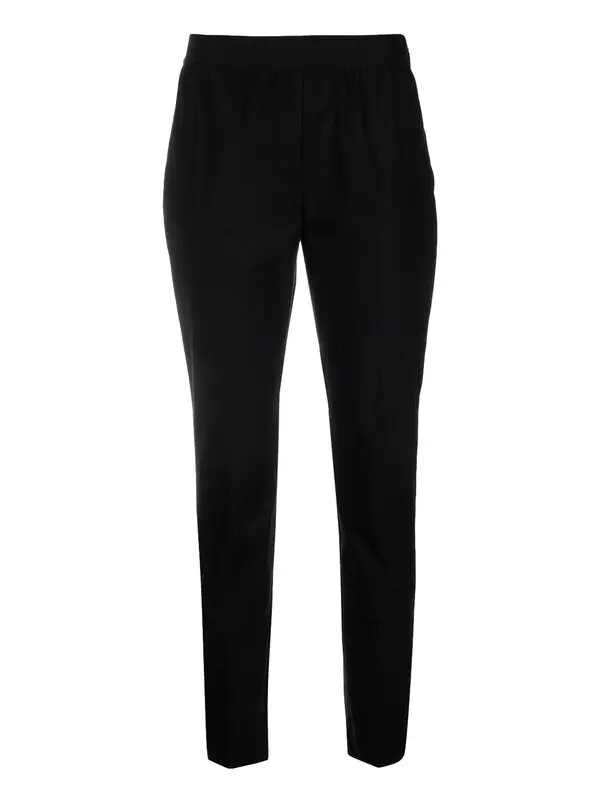 TWINSET Logo-plaque Detail Trousers - Black