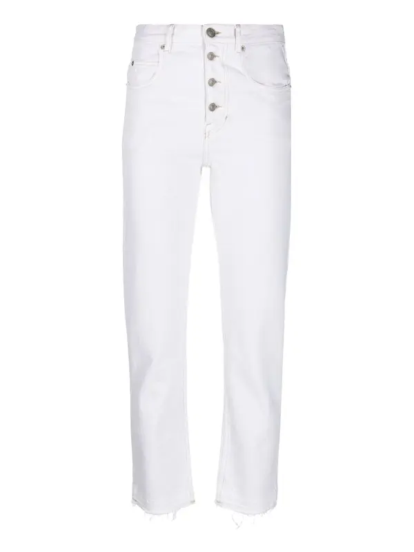 MARANT ETOILE Belden Straight-leg Jeans - White