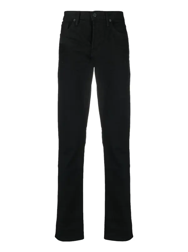 TOM FORD Mid-rise Slim-fit Jeans - Black