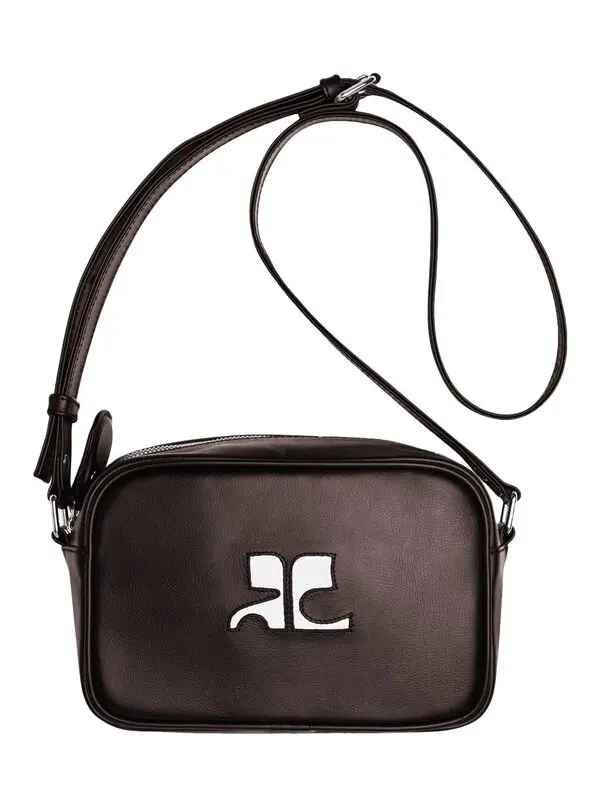 COURREGES Reedition Camera Bag - Brown