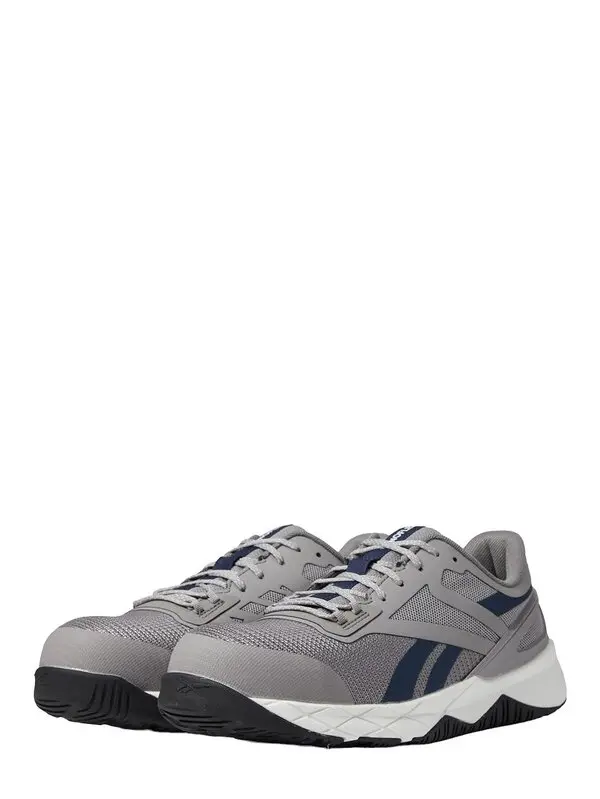 REEBOK Nanoflex Tr Eh Comp Toe Safety Shoes - Gray