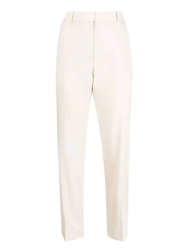 JOSEPH Straight-leg Tailored Trousers - Neutrals