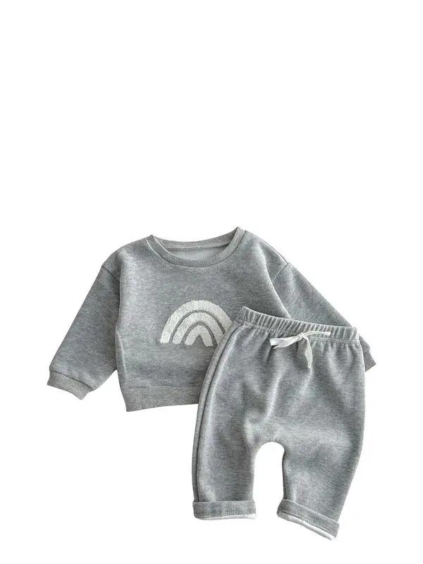 ASHMI & CO. Chase Sweatshirt & Joggers - Gray