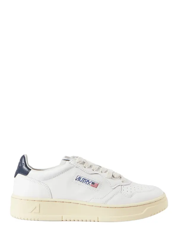 AUTRY Medalist Leather Low-top Sneakers - White