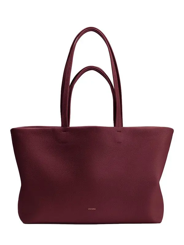 Cuyana Small Easy Tote - Cherry