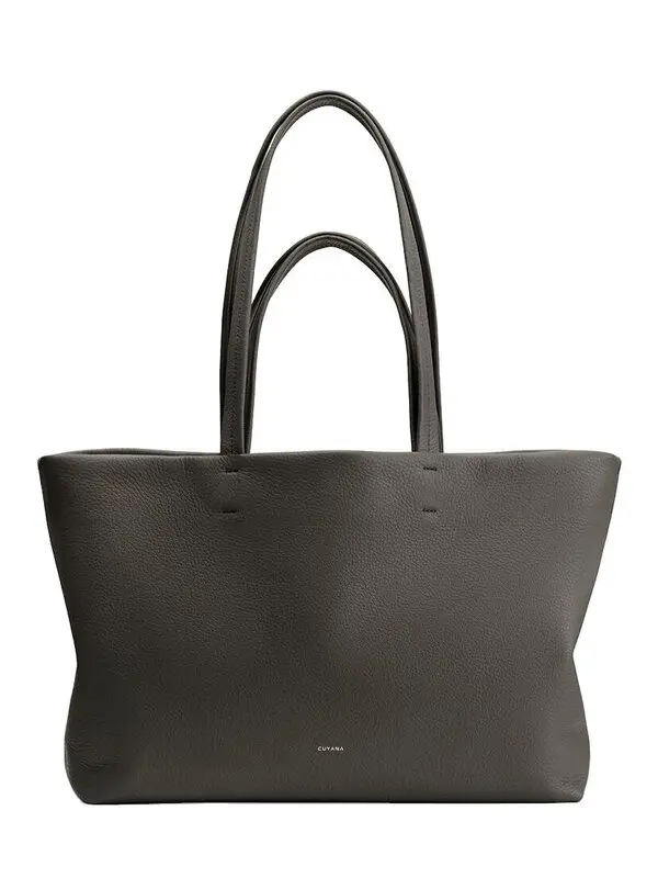 Cuyana Small Easy Tote - Dark Green