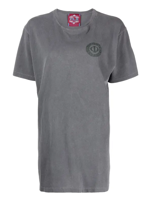 Philosophy Di Lorenzo Serafini Logo-print T-shirt - Grey