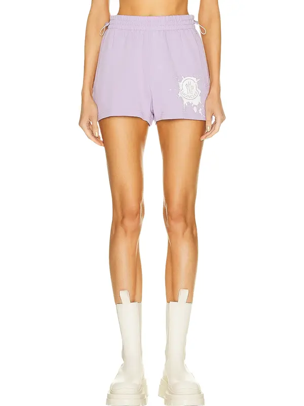 Moncler Sweat Short - Purple
