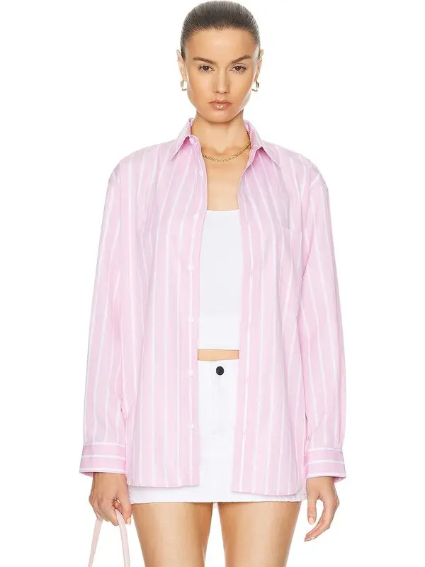Matteau Classic Stripe Shirt - Sorbet Stripe
