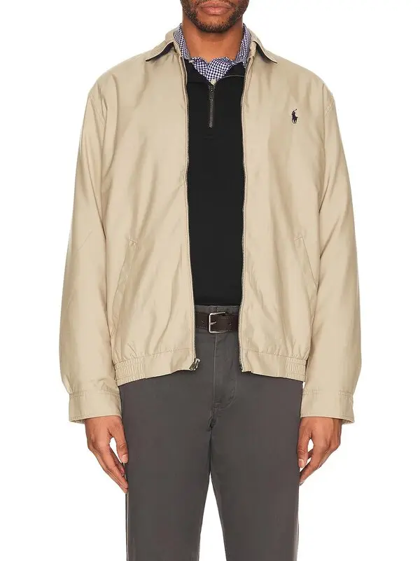 Polo Ralph Lauren Bi-swing Windbreaker Jacket - Khaki