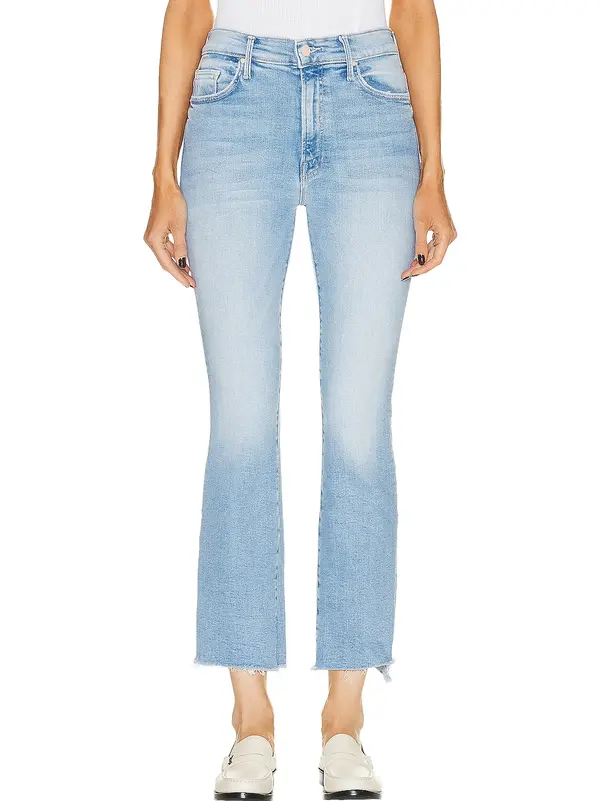 MOTHER The Insider Crop Step Fray Jeans - Limited Edition