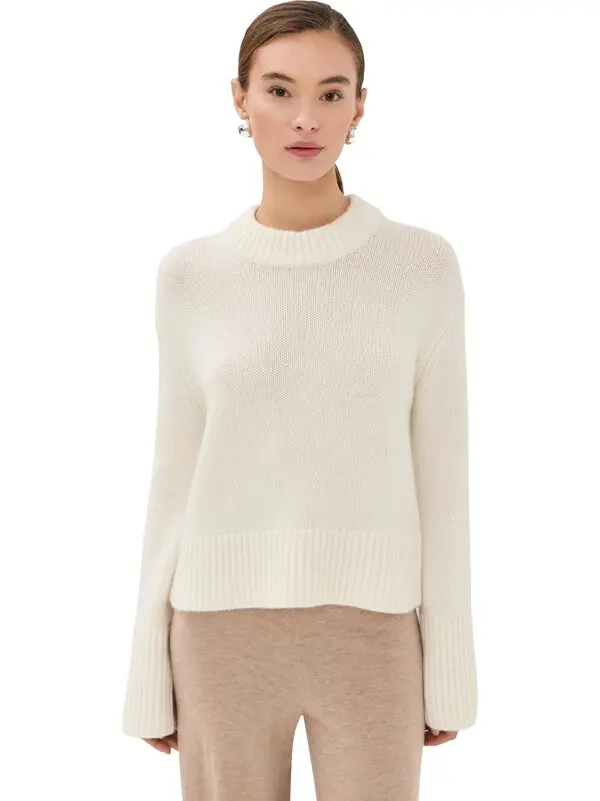 LISA YANG Sony Cashmere Sweater - Cream
