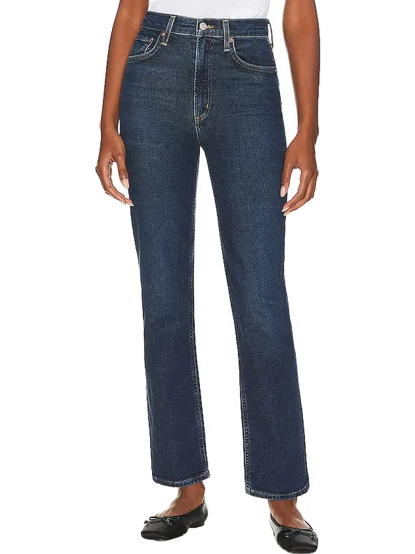 AGOLDE High Rise Stovepipe Jeans - Song