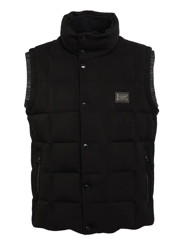 Dolce & Gabbana Padded Vest - Black